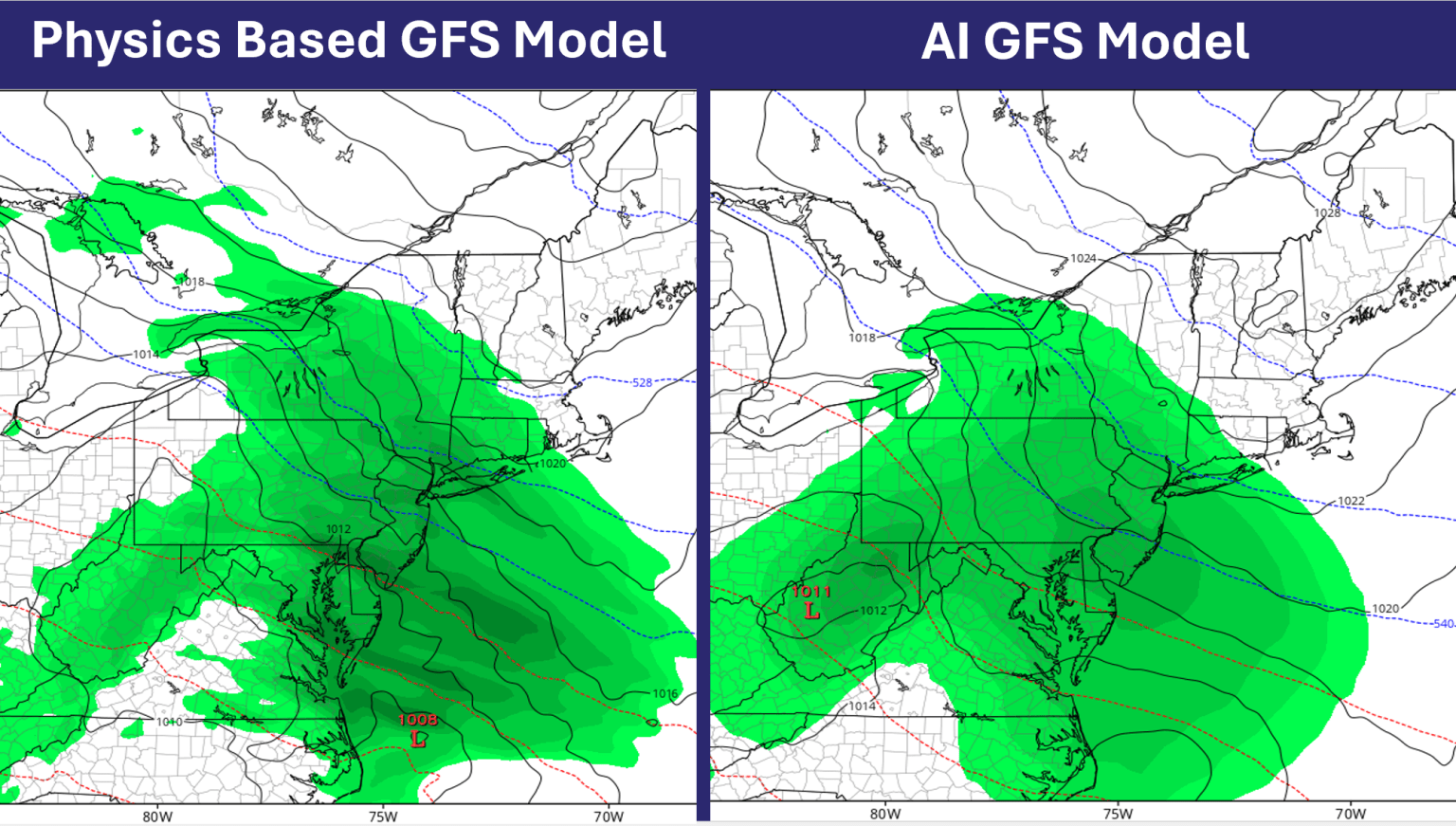 NOAA, U.S. Government Release 3 AI Weather Forecast Models